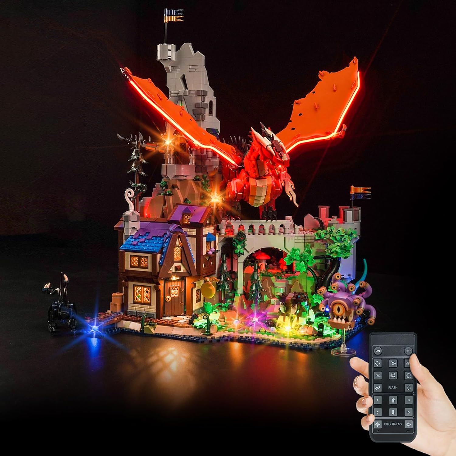 Amazon.com: Hilighting Upgraded Led Light Kit Compatible with Lego ...