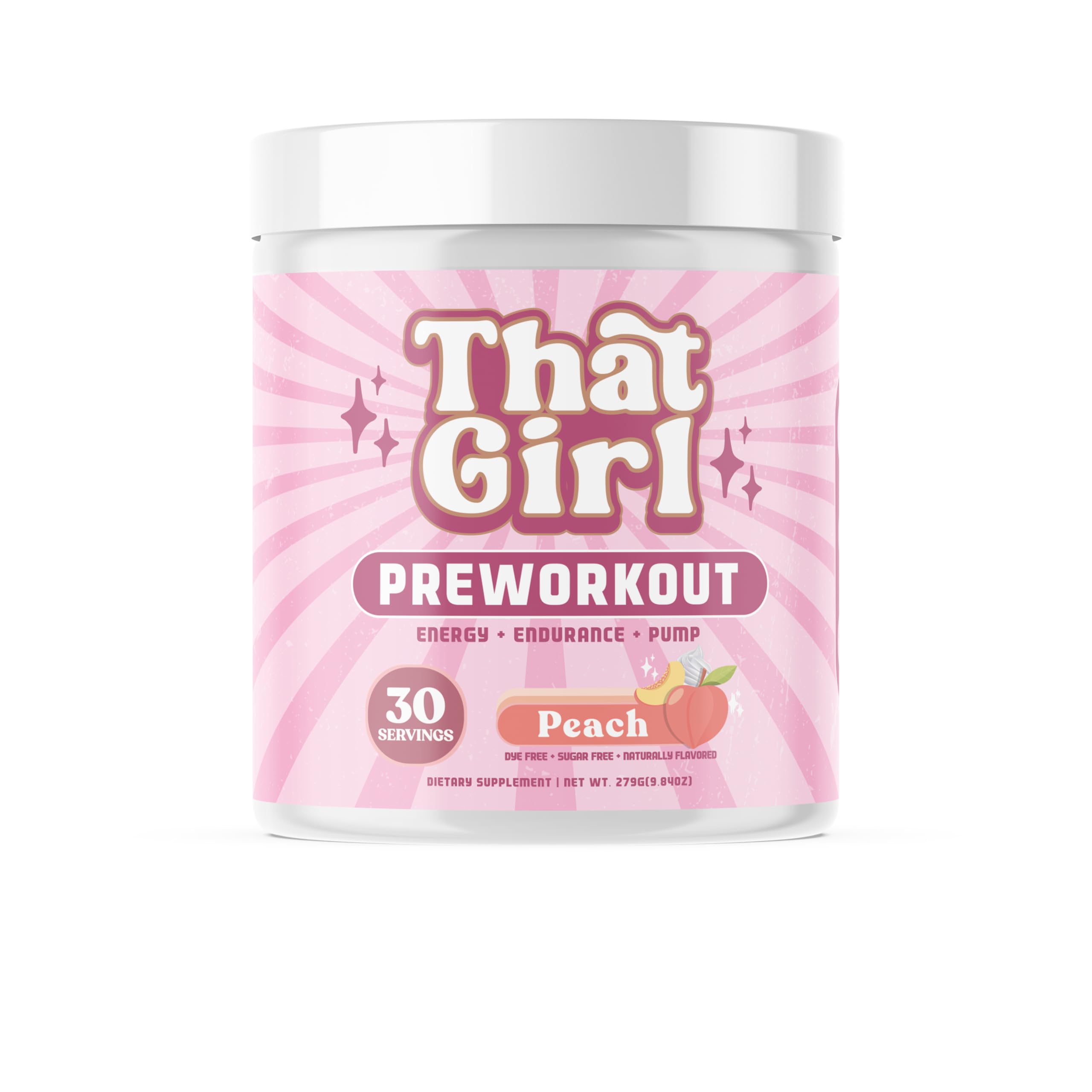 Amazon.com: That Girl Pre Workout for Women - Slay Your Gym Sesh with ...