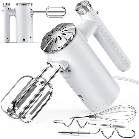 Amazon.com: Hand Mixer Electric, Mixer Electric Continuously Variable ...
