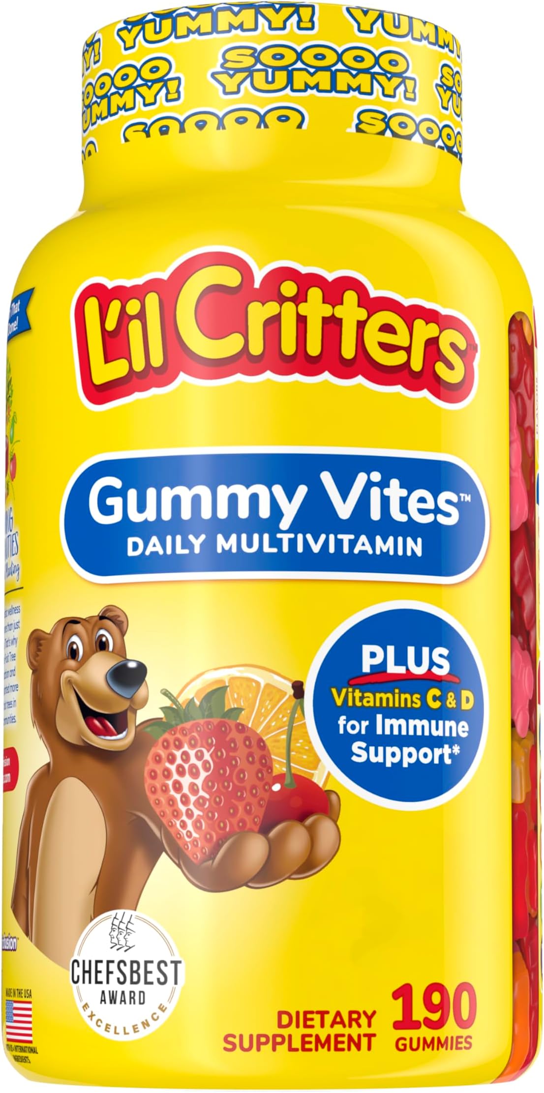Amazon.com: L’il Critters Gummy Vites No Sugar Added Daily Gummy ...