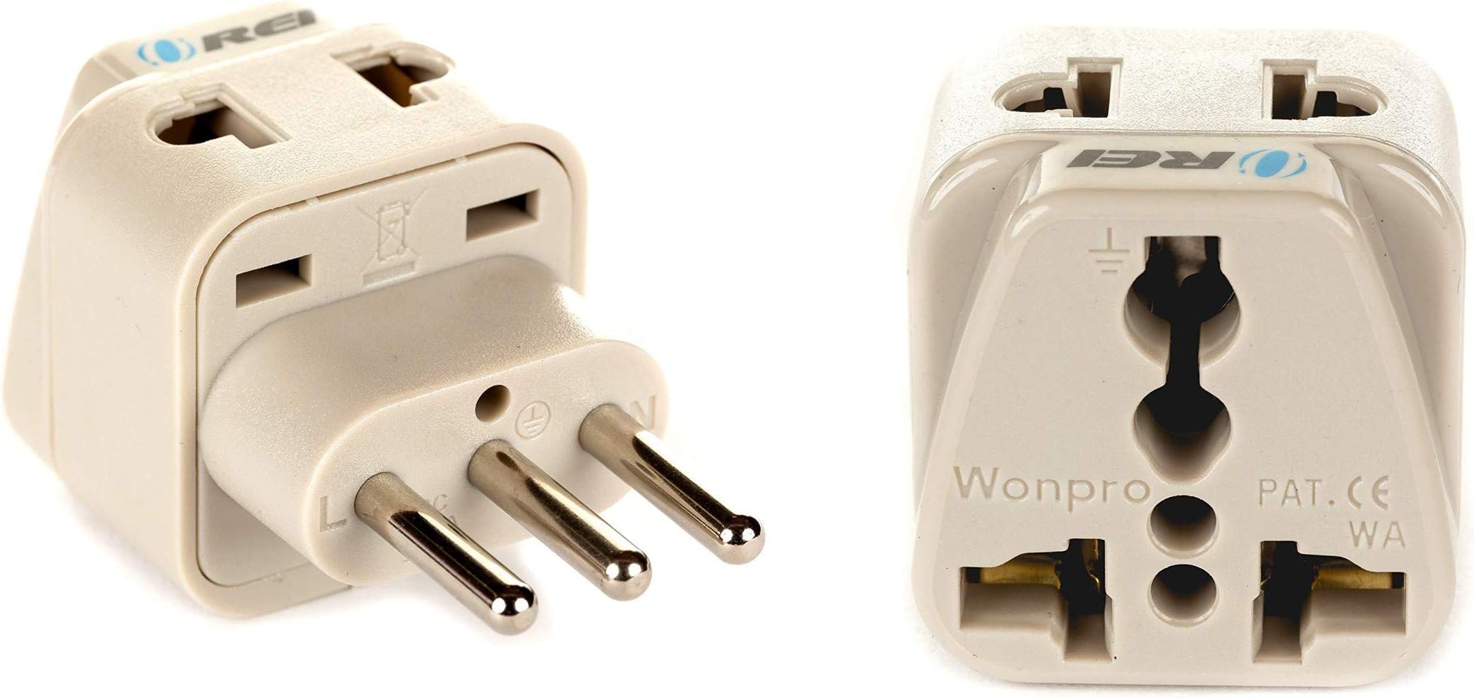 Amazon.com: OREI USA to Italy, Libya, Chile & More (Type L) Travel ...