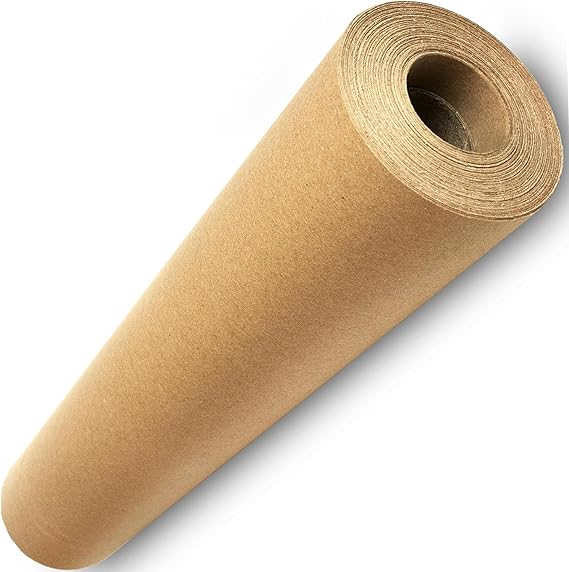 Brown Kraft Paper Large Roll 750mm x 100m For Gift Wrapping, Parcel ...