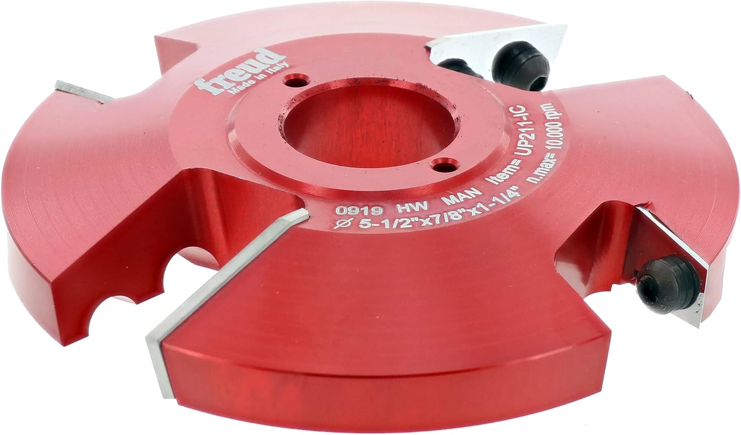 Freud 5-1/2" (Dia.) 2+2 Advanced Design Raised Panel Insert Shaper ...