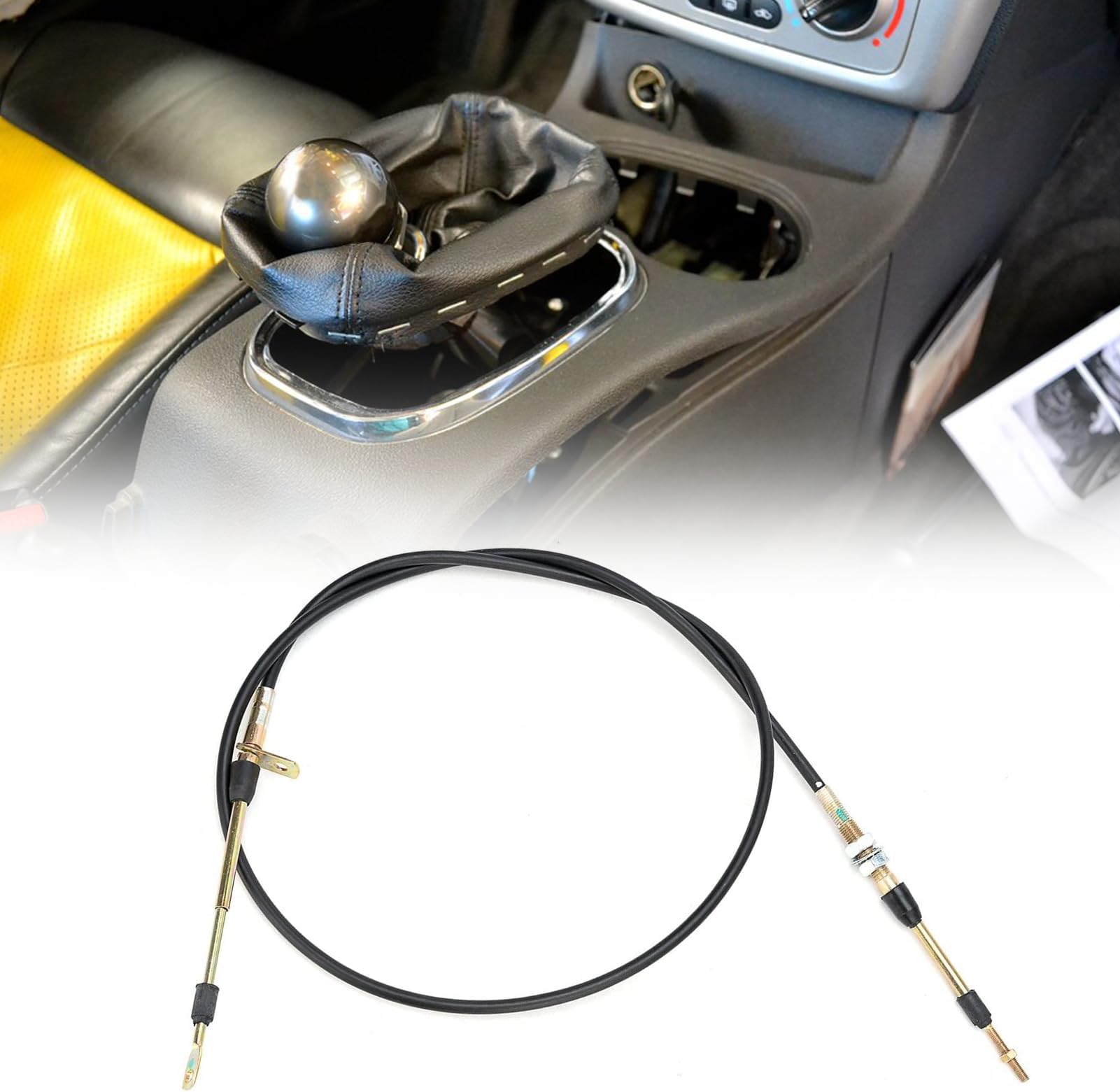 Amazon.com: GOMADEIT Transmission Shifter Cable fits for B&M shifters ...