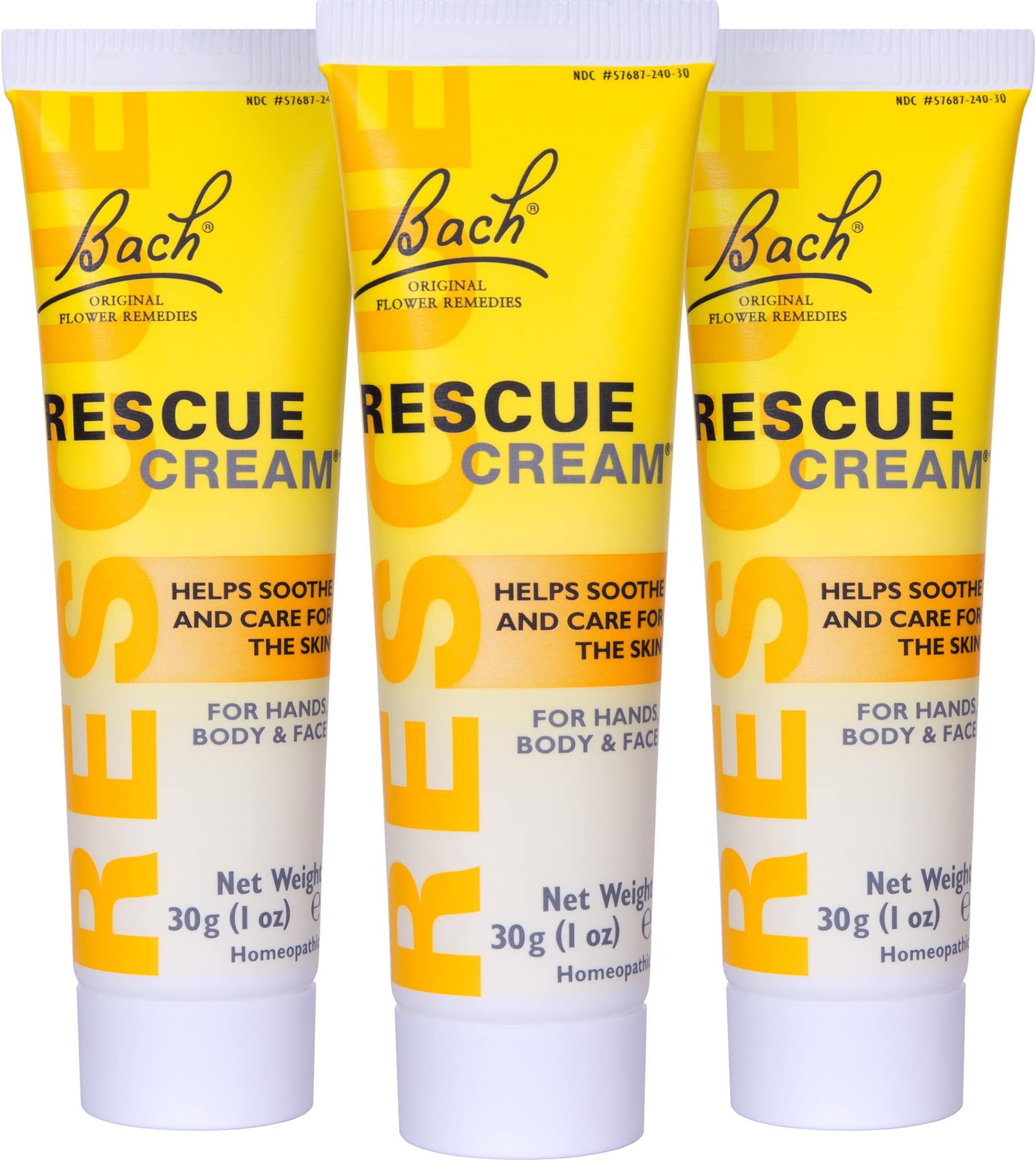 Amazon.com: Bach Original Flower Remedies - Rescue Cream - 1 oz ...