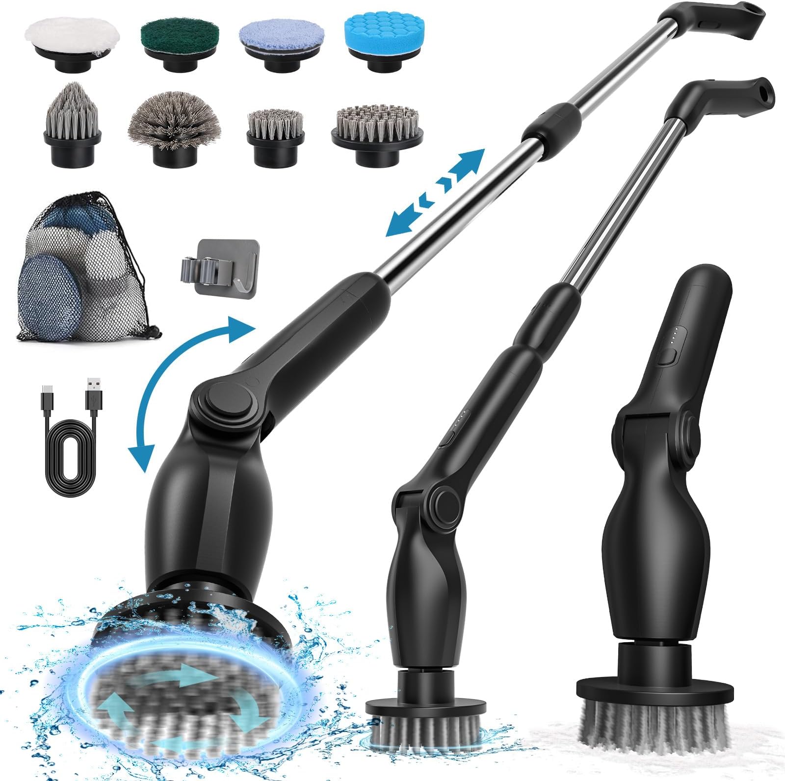 GOSLMYY Replaceable Brush Heads Set, 9 Pack Brush Heads for Electric ...