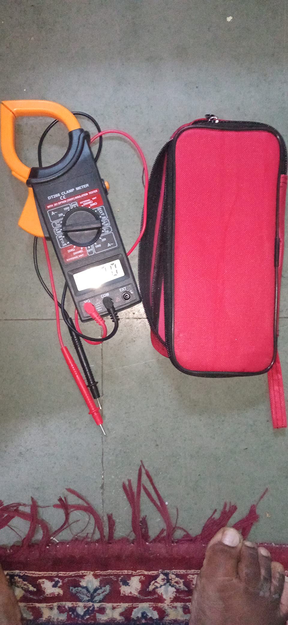 SlideNBuy® Unityy DT-266 Ac Dc Digital Clamp Multimeter Auto Ranging ...