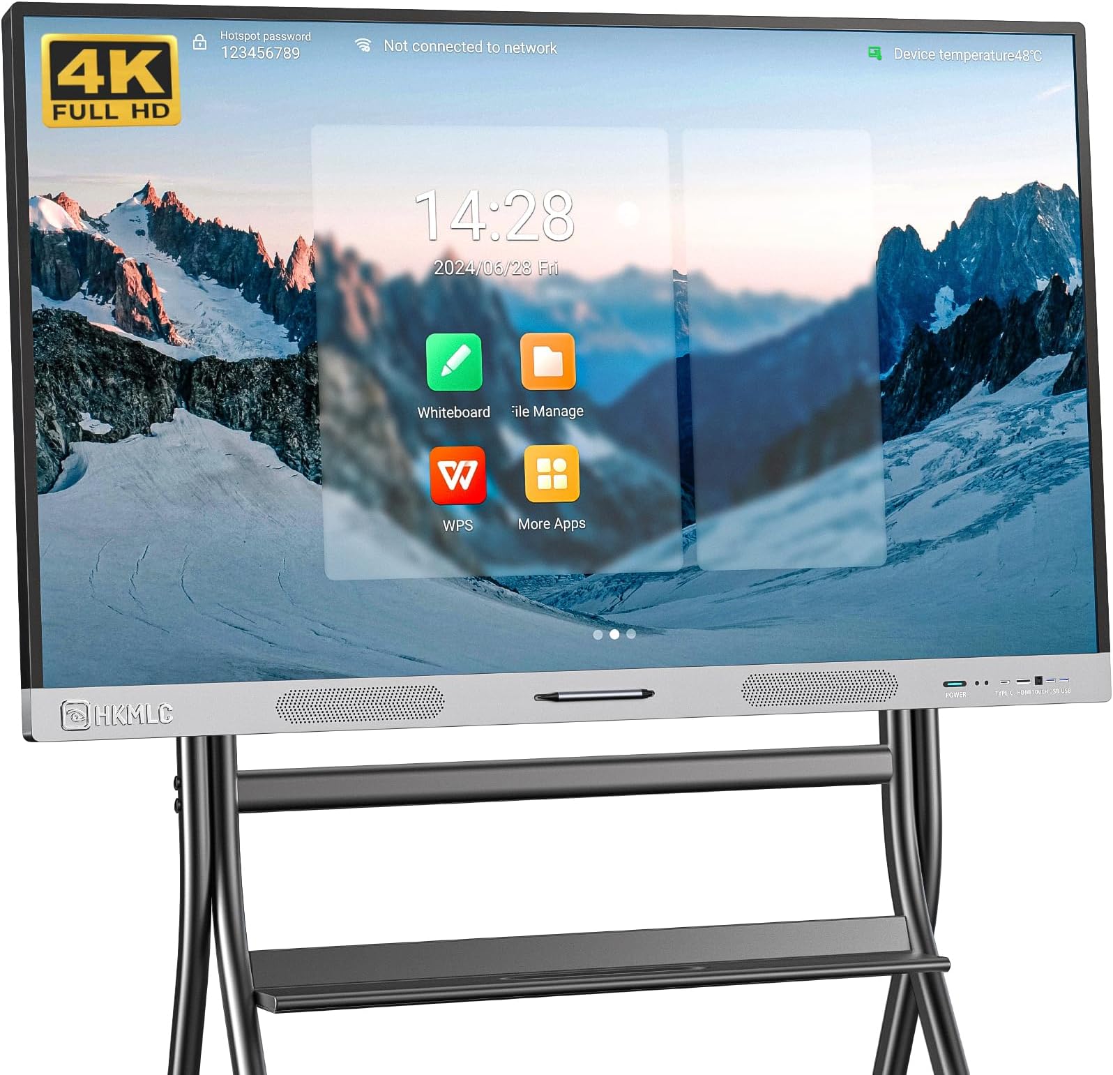 Amazon.com: HKMLC Smart Board, Elite 55 Inch Interactive WhiteBoard ...