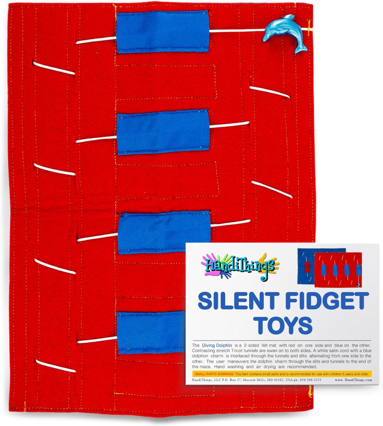 Amazon.com: Sensory Fidget Toy by HandiThings: Fine Motor Toys for ...