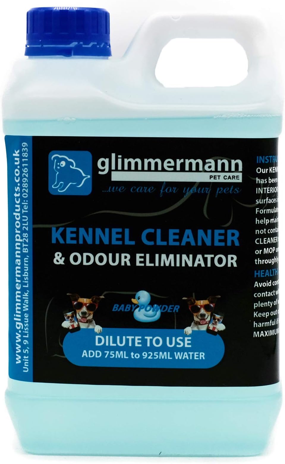 Superkleen Kleenhouse Kennel Cleaner and Odour Eliminator Pet ...