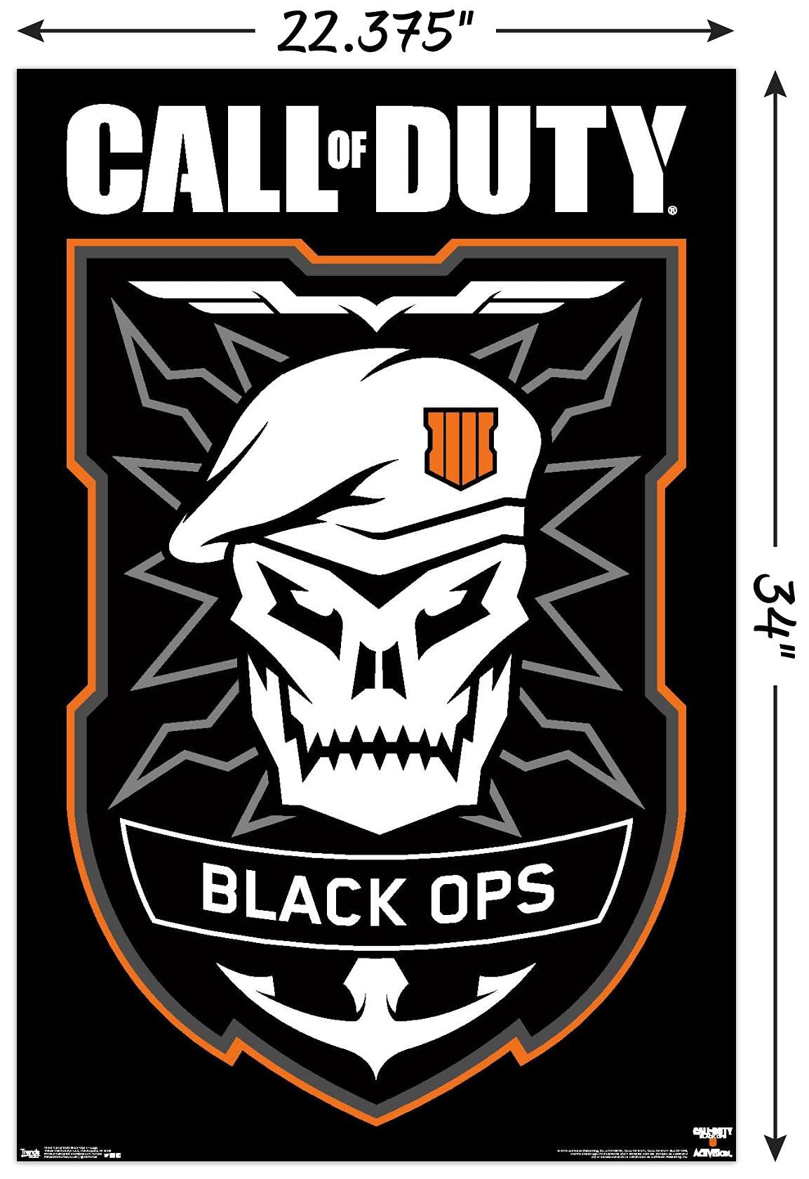 Snapklik.com : Trends International Call Of Duty: Black Ops 4 - Logo ...