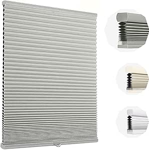 Amazon.com: Flamax Custom Color-Matched Cordless Cellular Shades, Room ...