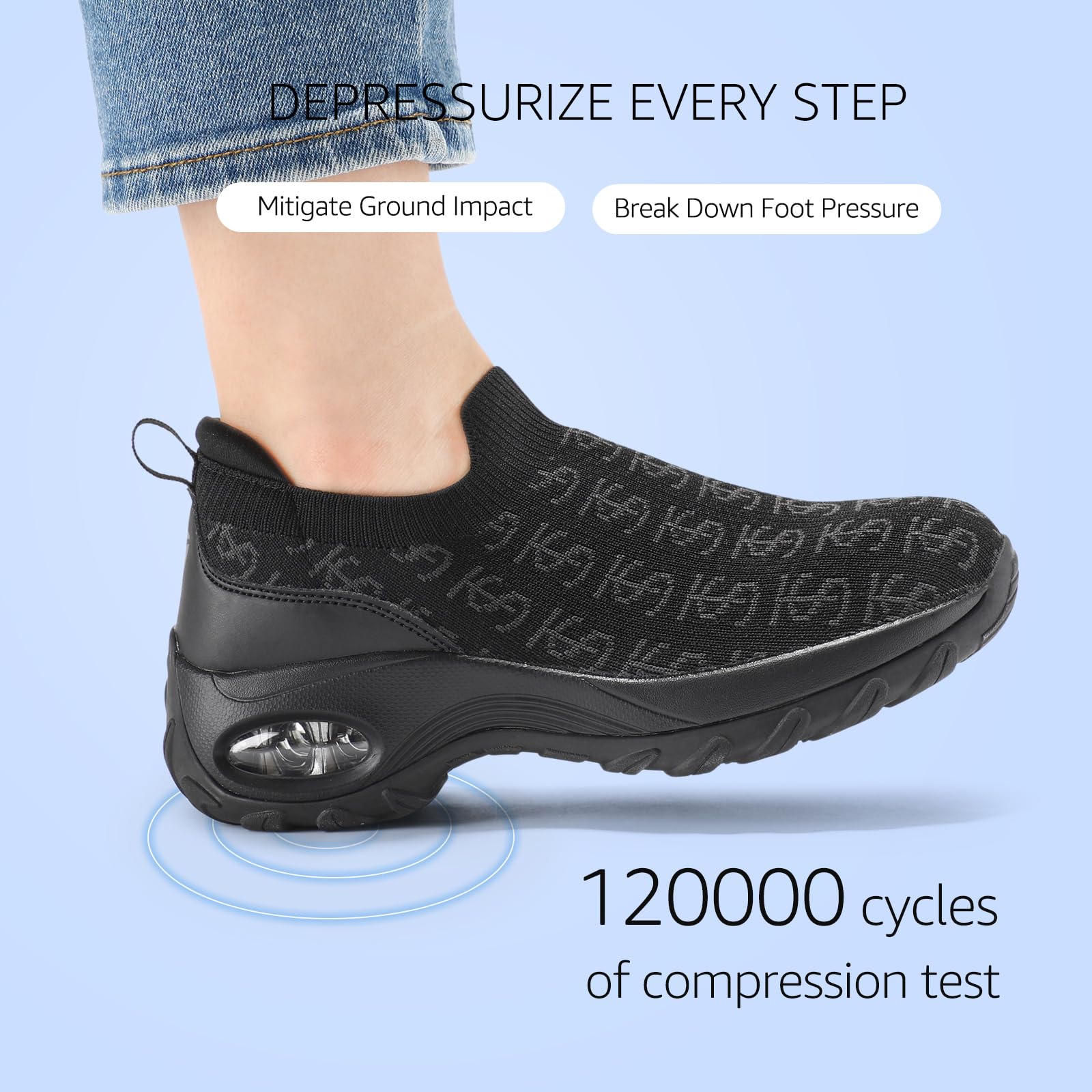 Snapklik.com : STQ Non Slip Shoes For Women Food Service