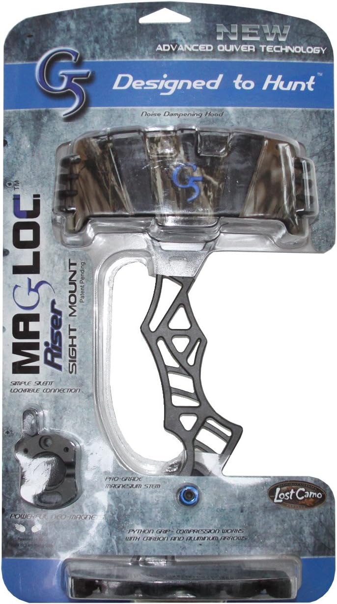 Amazon.com : G5 Mag-Lock 5-Arrow Quiver Riser Mount Lost Camo : Archery ...