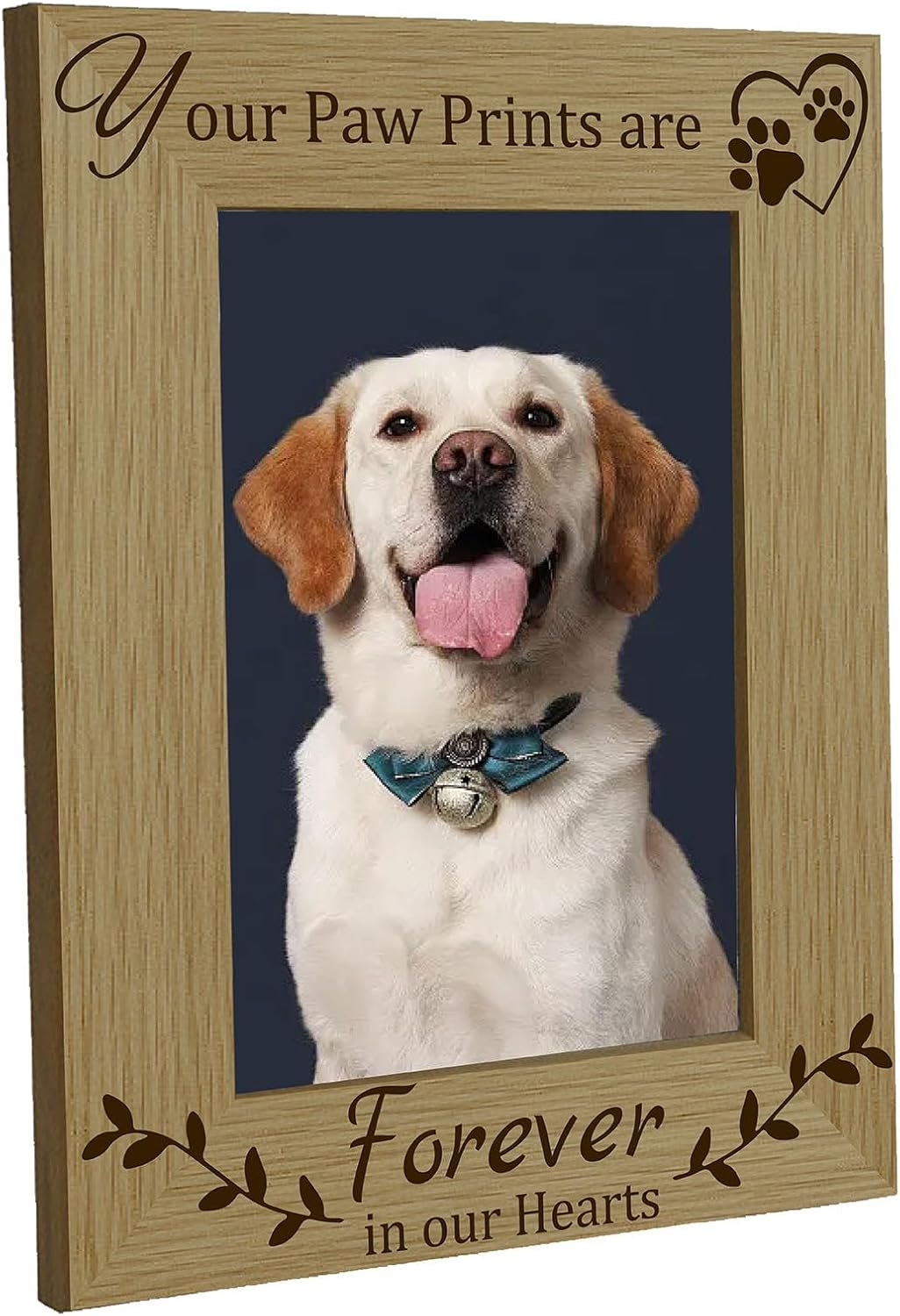 Amazon.com - CREATCABIN Picture Frame Pet Paws Wood Photo Frames ...