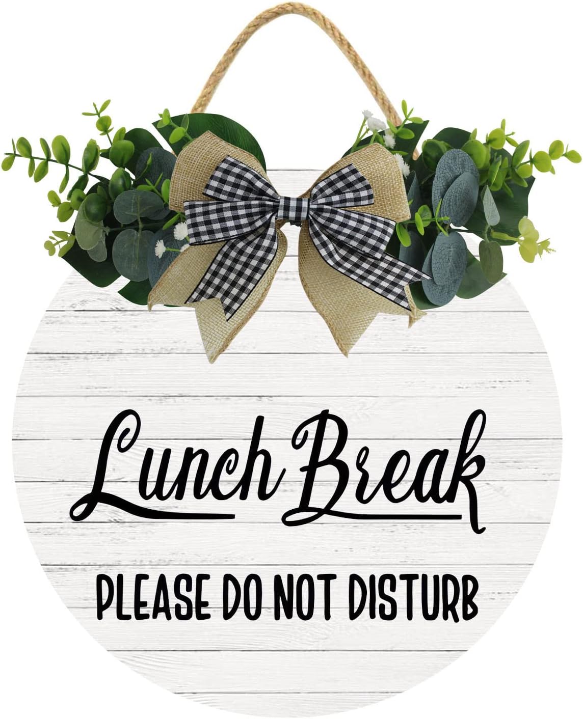 Amazon.com: KPSheng Out To Lunch Sign, Lunch Break Please Do Not ...