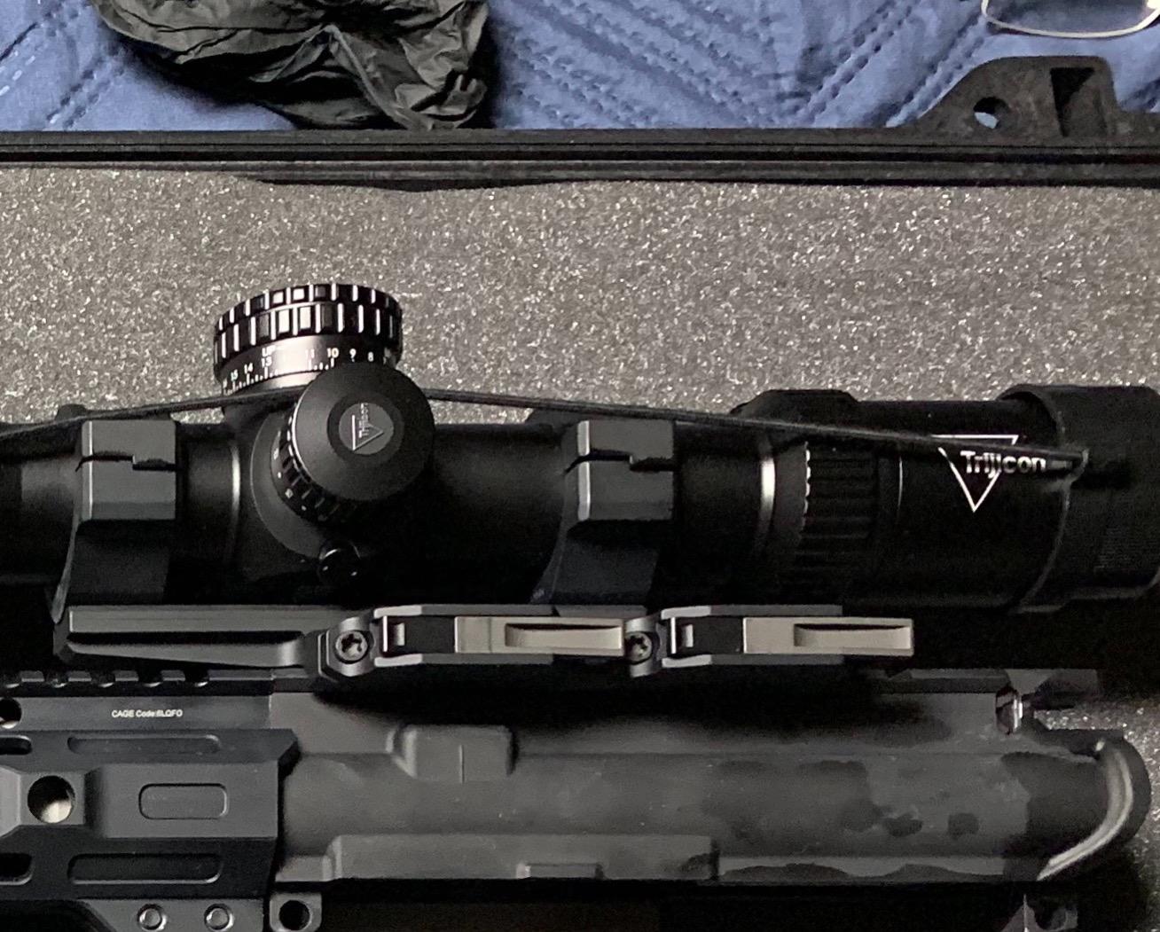 Amazon.com: Trijicon 34mm Quick Release Flattop Mount : Sports & Outdoors