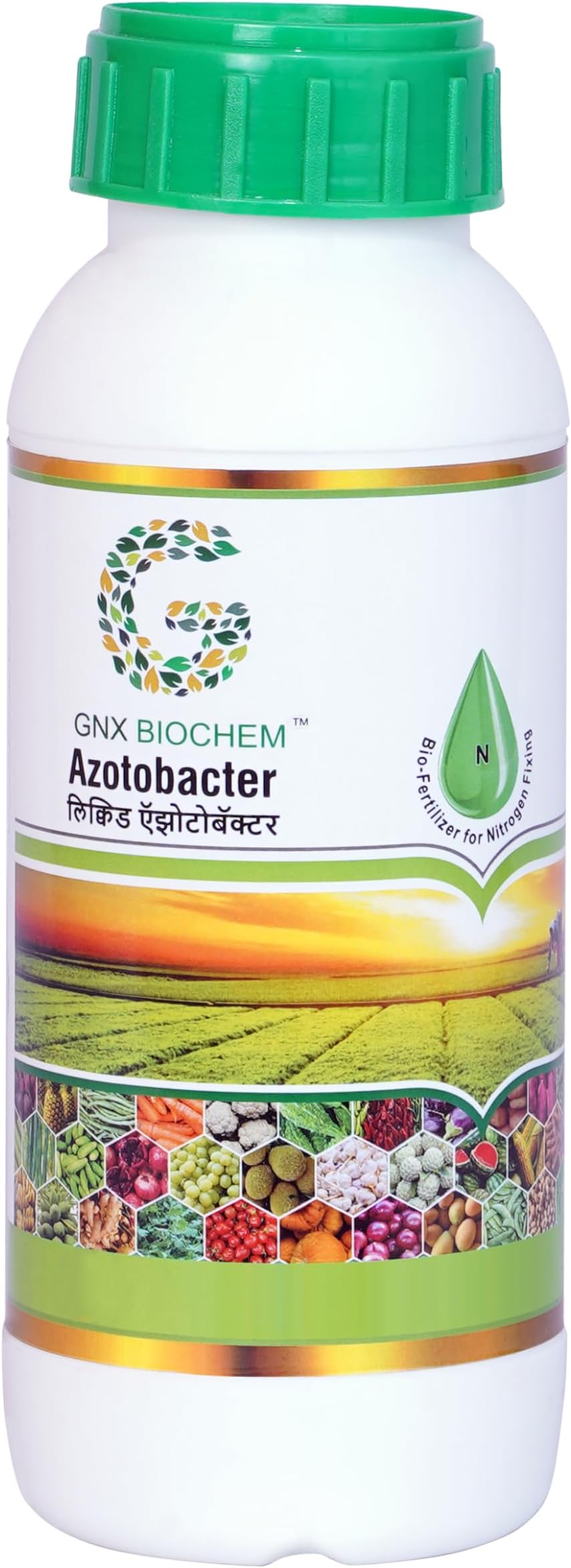 GNXBIOCHEM Azotobacter Organic Liquid Bio Fertilizer For Safe Planting ...