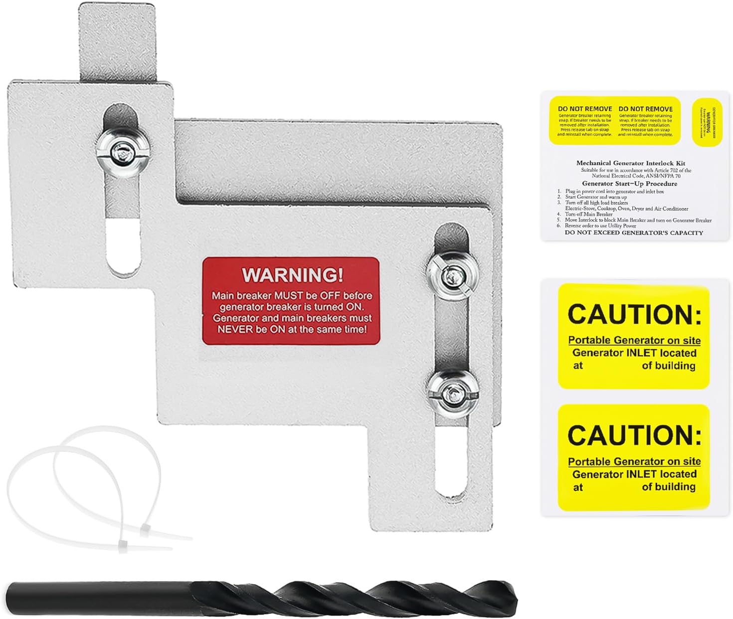 Amazon.com: HZ-MONSTAR Generator Interlock Kit Compatible with Eaton ...