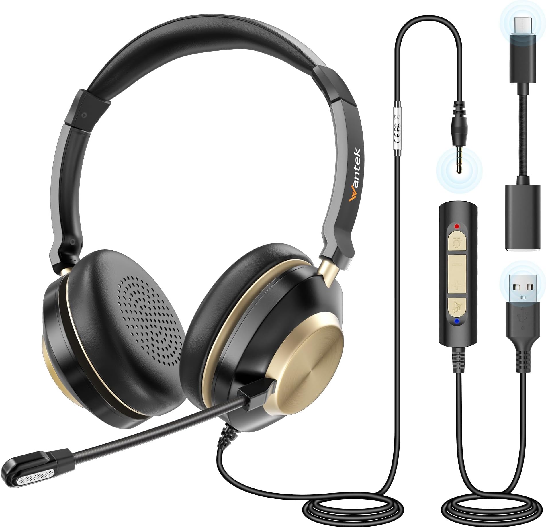 Logitech H390 Casque Filaire pour PC/Ordinateur Portable, Casque Stéréo ...