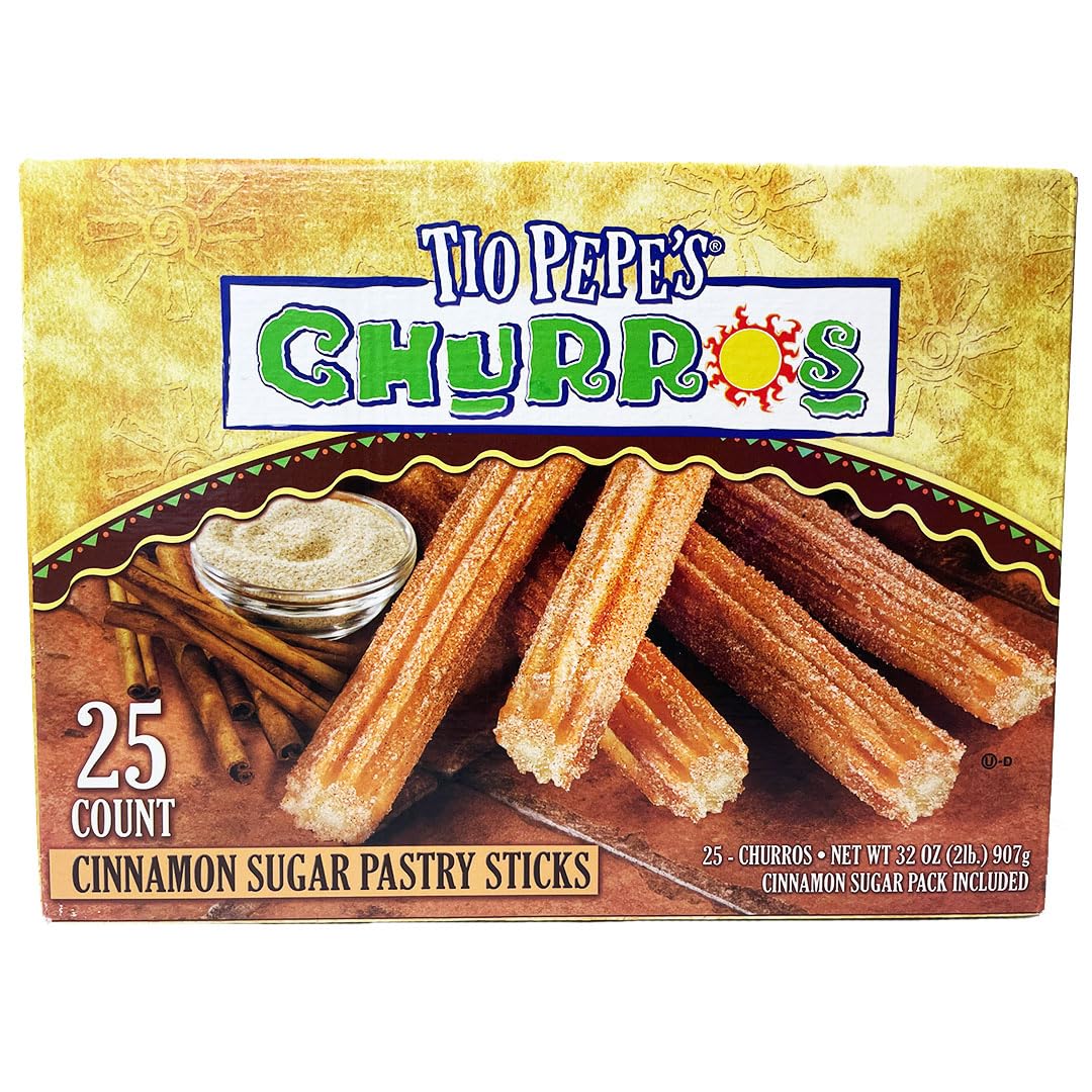 Costco Churros Many Long Churros On Display Showing Texture Closeup