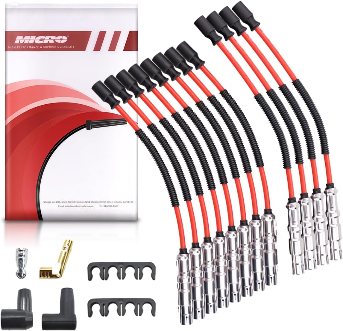 Amazon.com: Autopart T ST-6278 Ignition Wire Set, 7mm, 12 Pcs, for 2005 ...