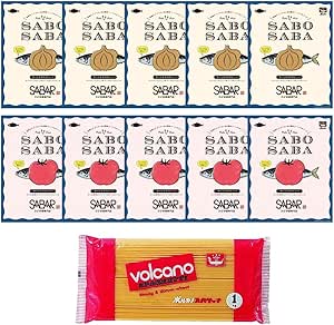 Amazon.co.jp: Volcano Pasta Set, Red Spa, 2.2 lbs (1 kg), SABO SABA, 2 ...