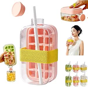 My Crush Cup Ice (17/28 oz), 2-in-1 Cool Summer Ice Bottle Cup with ...