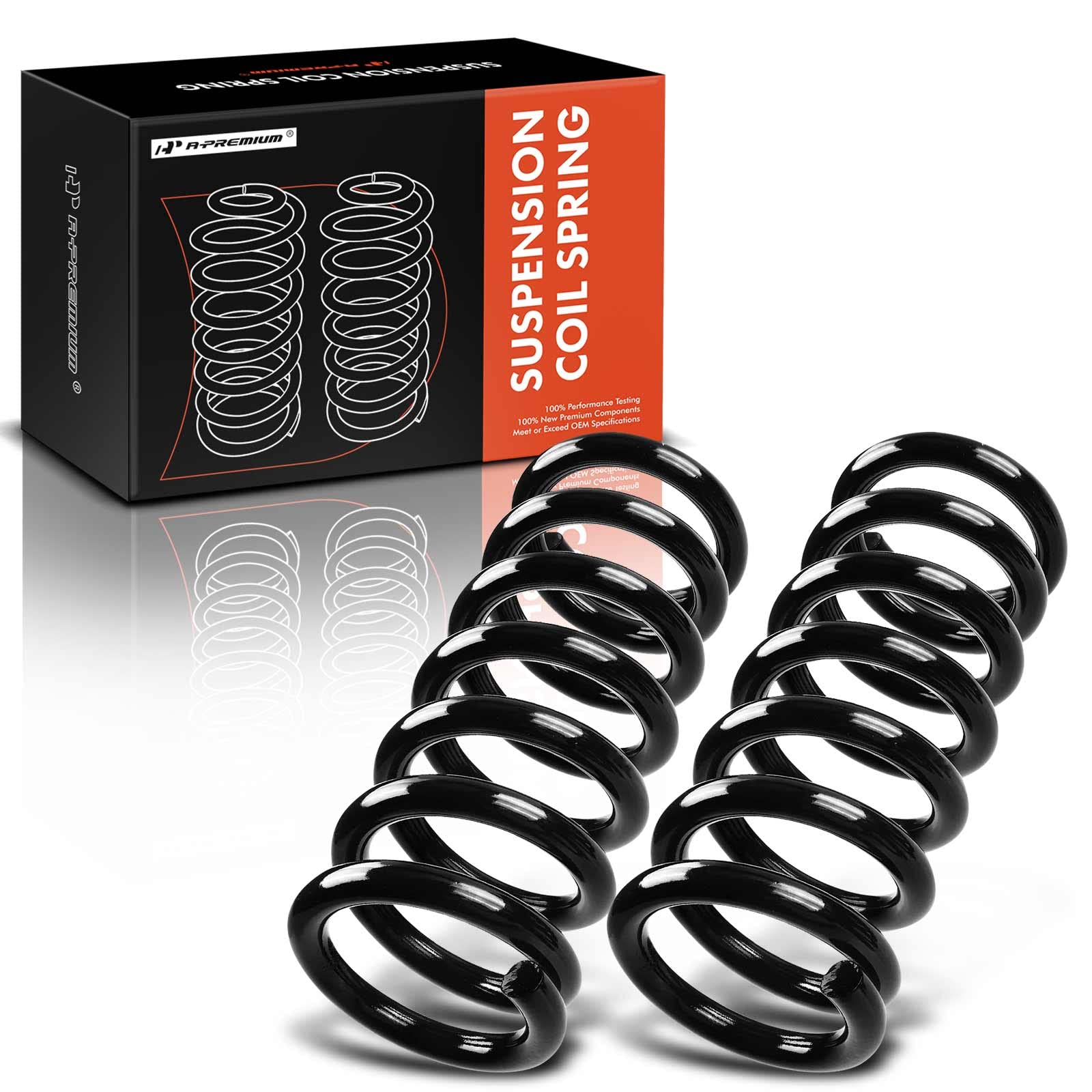 A-Premium 2Pcs Front Suspension Coil Spring Set Compatible with ...