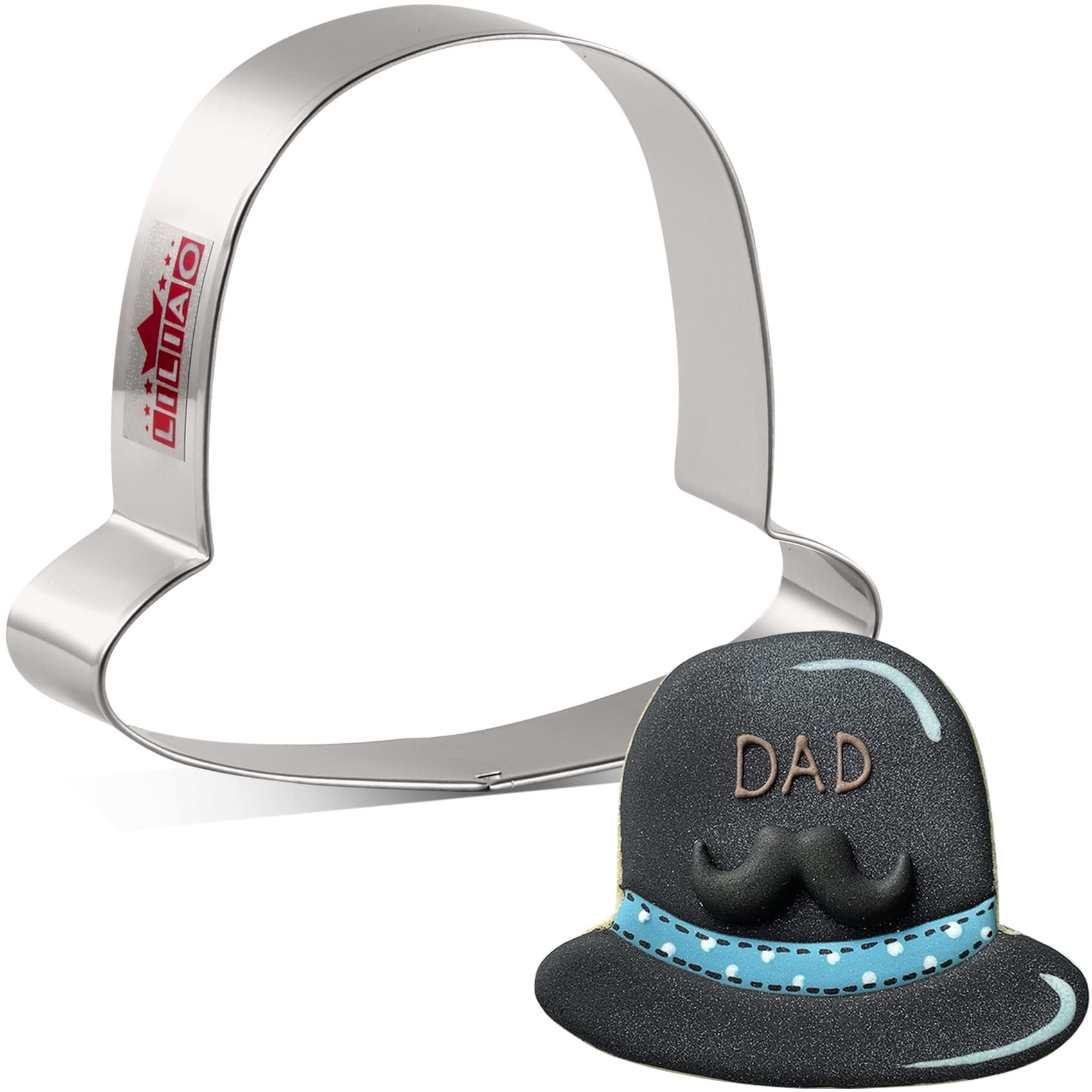 Amazon.com: LILIAO Cowboy Top Hat Cookie Cutter, Stainless Steel (3.9 x ...