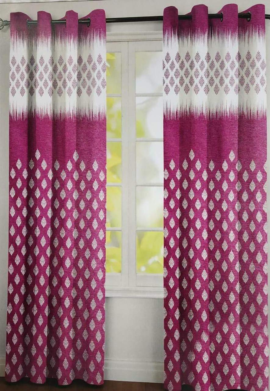 Buy SHAH Decor Door Curtain 4x7 ft Heavy JHOOT Fabric Online at Low ...