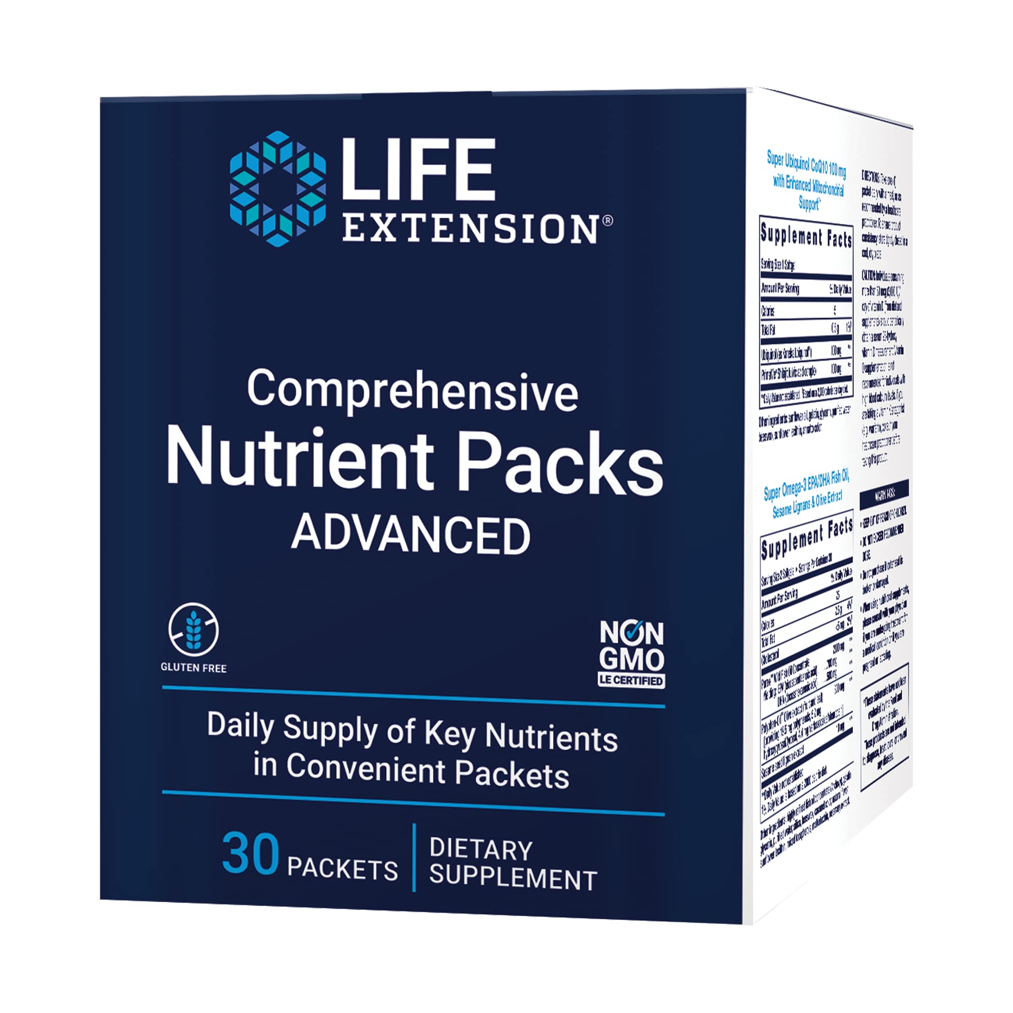 Amazon.com: Life Extension Comprehensive Nutrient Packs Advanced ...
