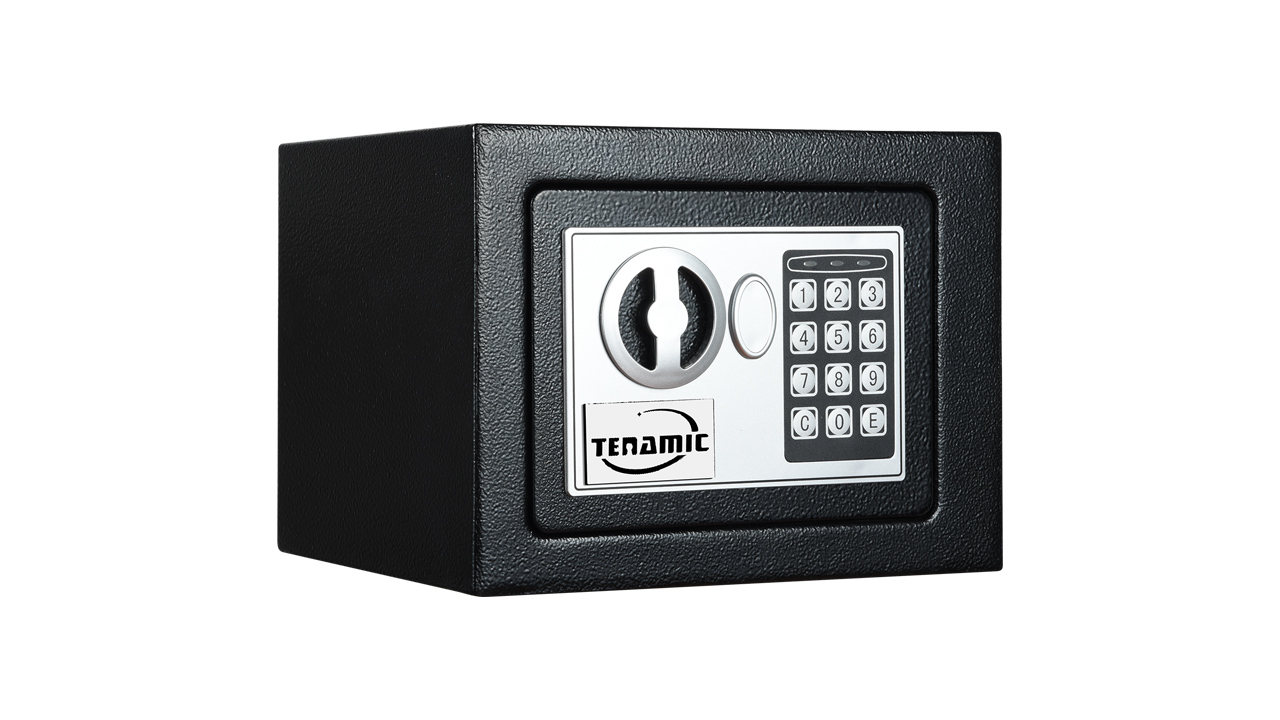 Watch TENAMIC Small Safe Box Money Safe Digital Security Box on Amazon Live