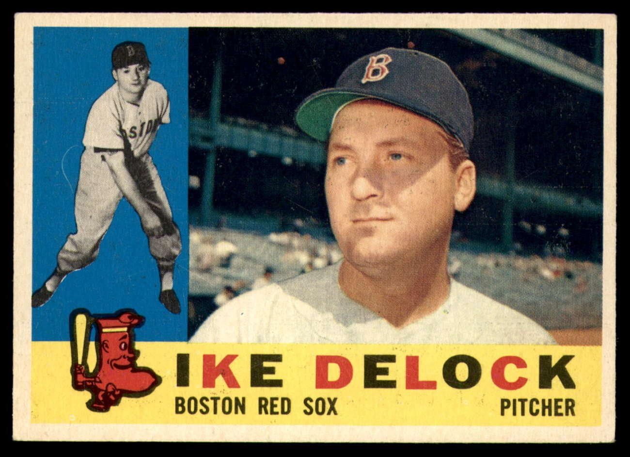 Amazon.com: 1960 Topps # 336 Ike Delock Boston Red Sox (Baseball Card ...