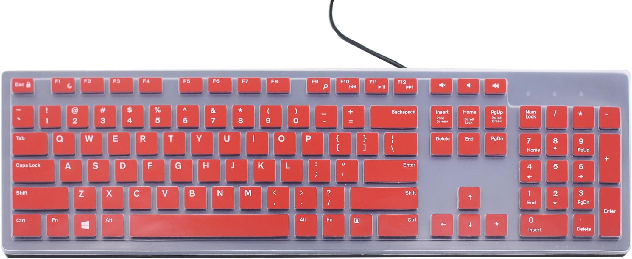 Amazon.com: Keyboard Skin Compatible for Dell KM636 KB216 Keyboard ...