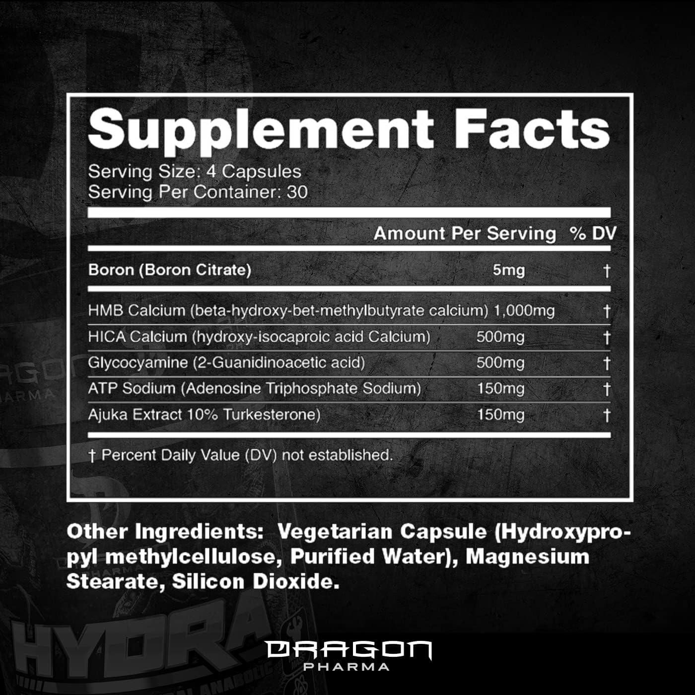 DRAGON PHARMA Hydra, suplemento de resistencia premium, aumenta la ...