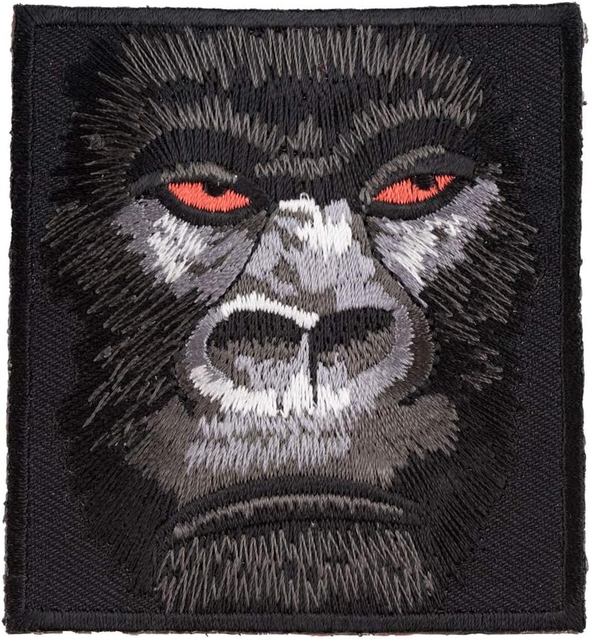 Amazon.com: Square Shaped Gorilla Face Patch, Gorilla Patches ...