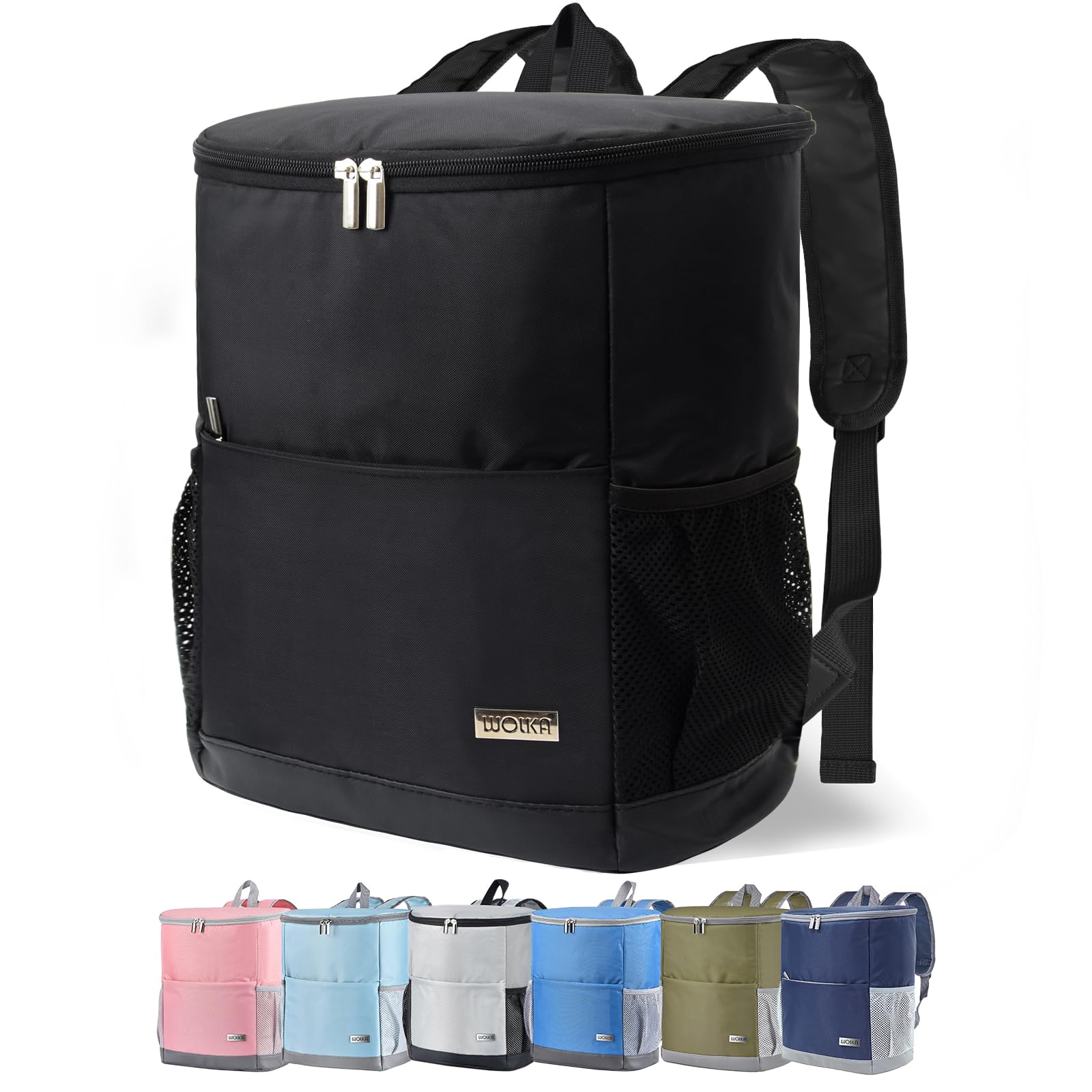 Amazon.com : Wolka Insulated Cooler Backpack Outdoor - Leak Proof 30 ...