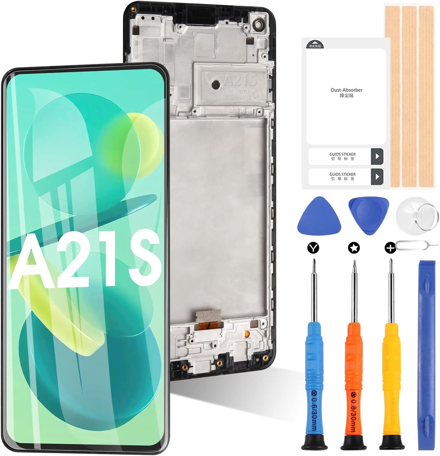 Screen for Samsung Galaxy A21s SM-A217F/DS SM-A217M/DS SM-A217F/DSN LCD ...