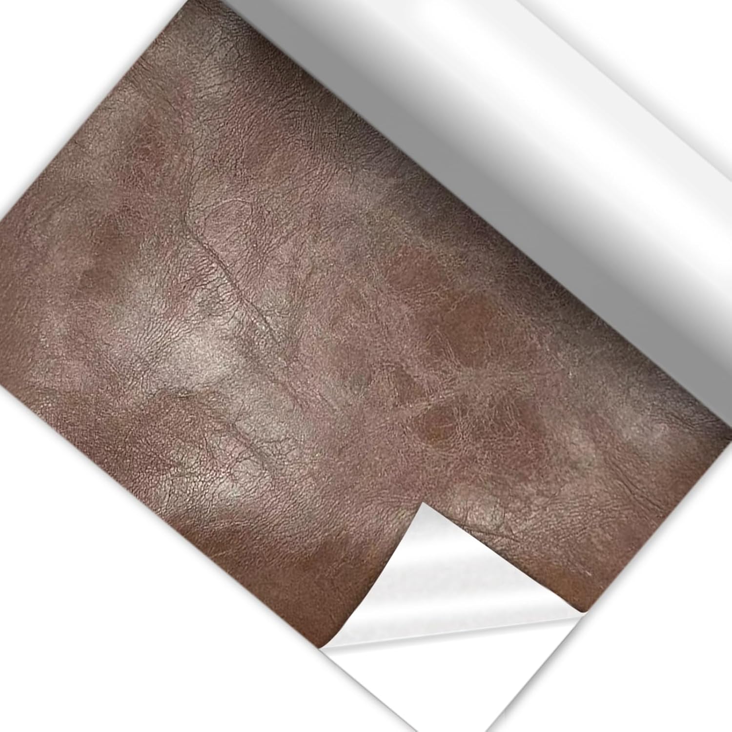Amazon.com: silllule Self Adhesive Leather Repair Patch Brown,8x47 Inch ...