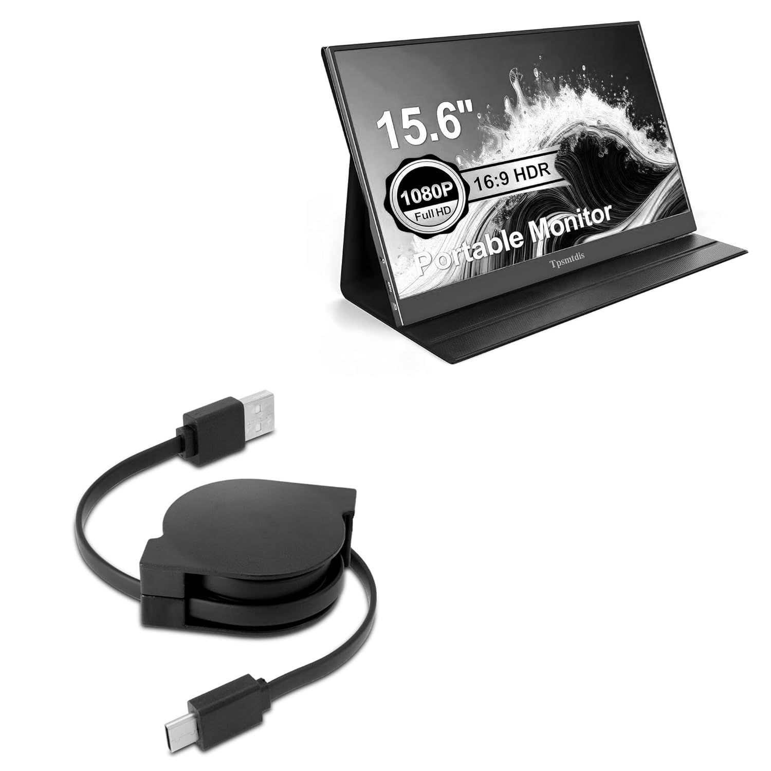 Amazon.com: BoxWave Cable Compatible with Tpsmtdis Portable Monitor (15 ...