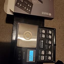 Precision Pocket Scale 200g/0.01g, MAXUS Elite Digital Gram Scale Small ...