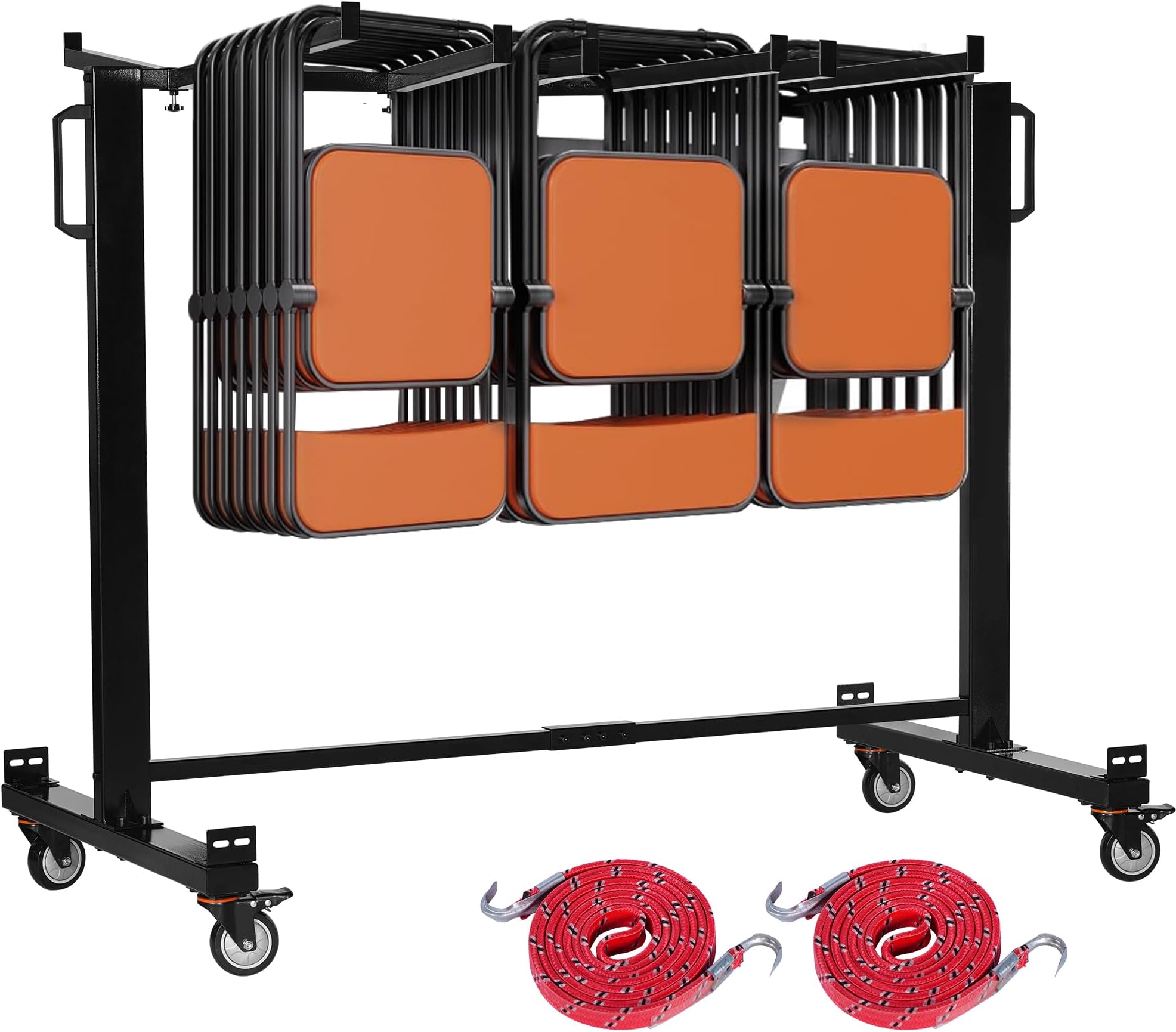 Amazon.com: Folding Chair Rack,Heavy Duty Carbon Steel Folding Chairs ...