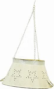 Small White Washed Stars Colander Lamp Shade - Amazon.com