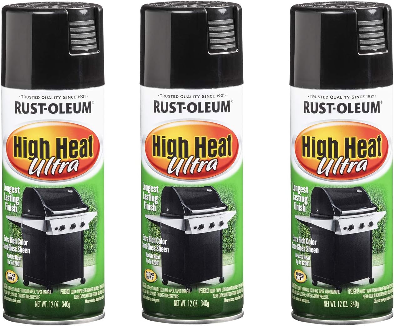 Rust Oleum Specialty High Heat Spray Paint | Gas Furnace