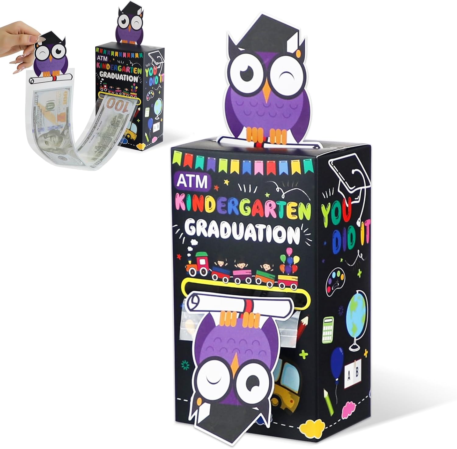Amazon.com: Kindergarten Graduation Money Box for Cash Gift Surprise ...