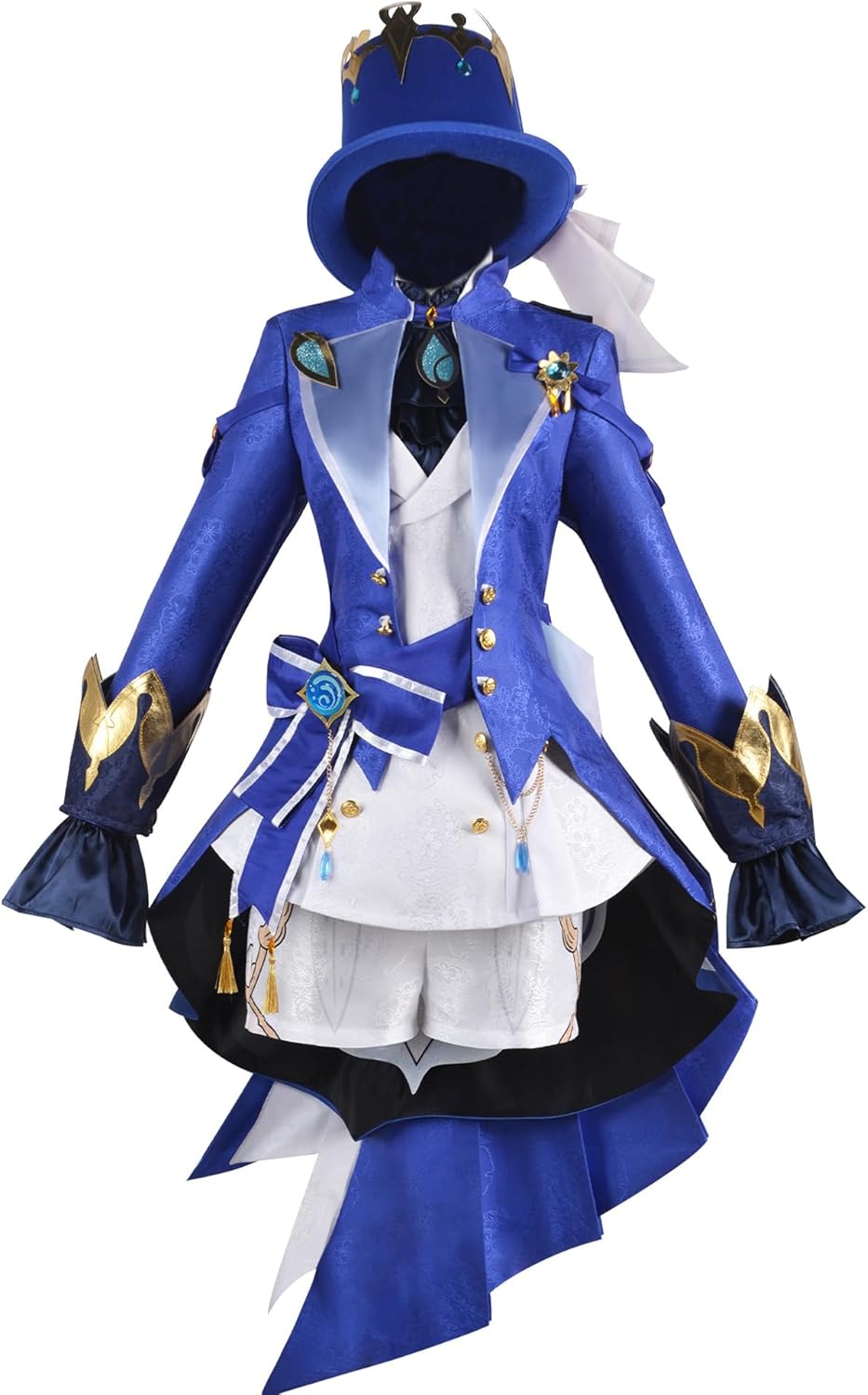 Amazon.com: Anime Game Genshin Impact Focalors Cosplay Costume Furina ...