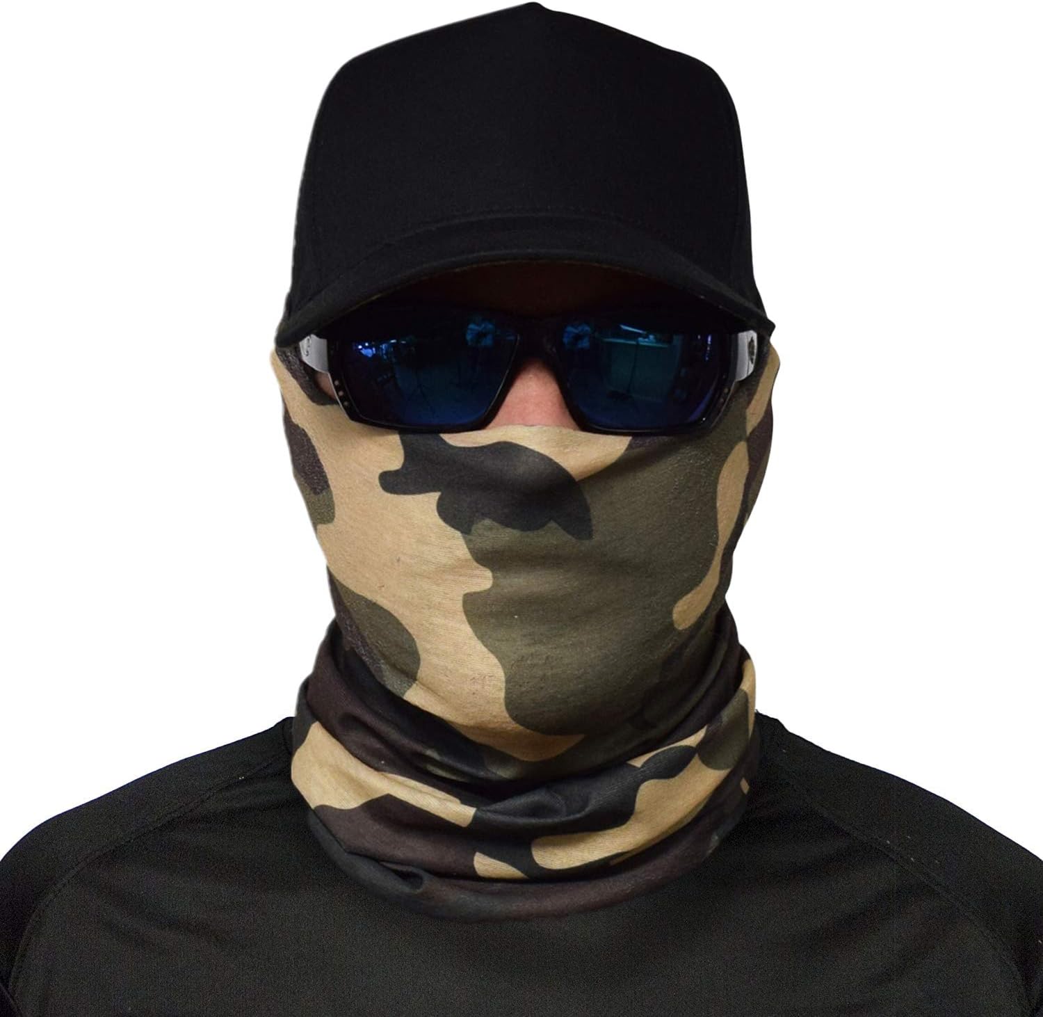 JOHN BOY Construction Face Guard - UPF 50+ Jobsite Dust Mask with UV ...