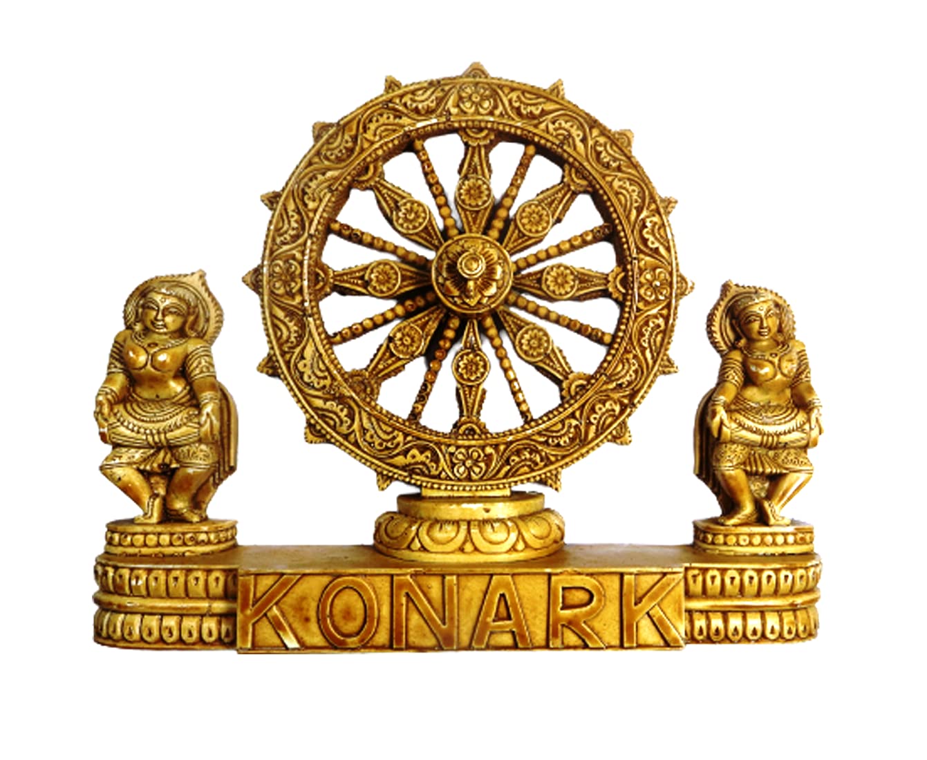 Buy ORIVILLE Beautiful Stone Dust Crafts of Sun Temple Konark Wheels ...
