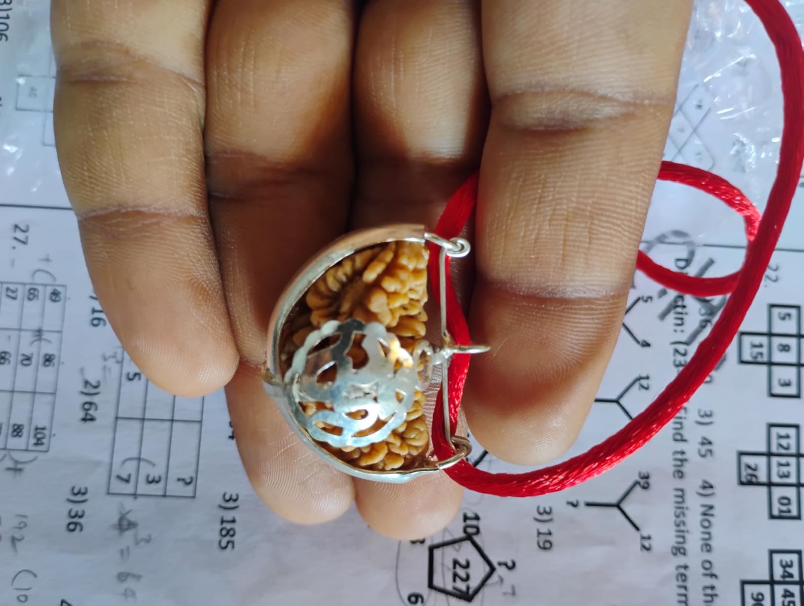 ASTRO CARE INDIA One face ek Mukhi Rudraksha Certified Original Nepali ...
